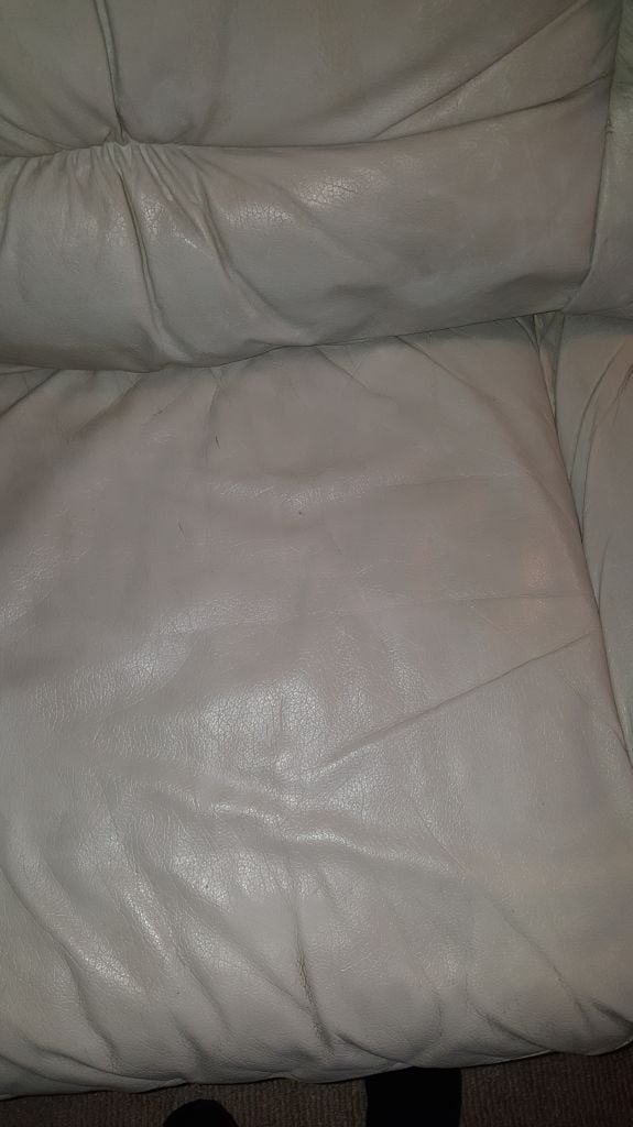 Ivory Color Vinyl & Leather Finish Restores, Seals & Protects